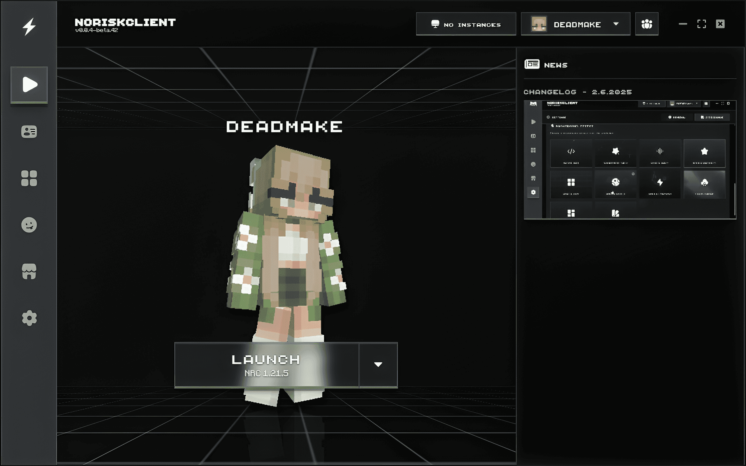 NoRisk Client Application Screenshot